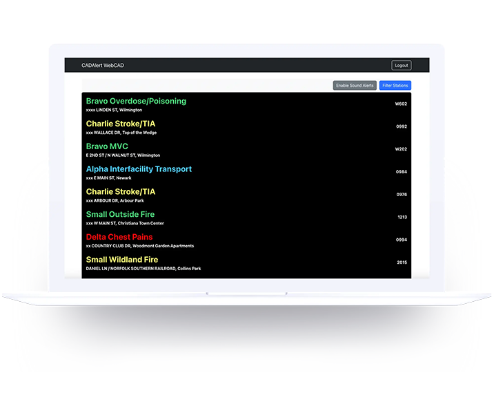 CADAlert - The Fastest Incident Notification Platform